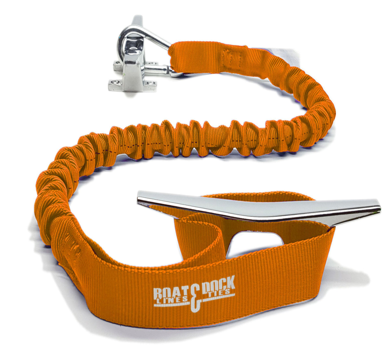 Custom Length Bungee Boat Dock Tie Cords with 1 Hook End & 1 Loop End ...